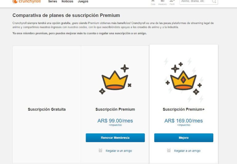 Crunchyroll | Plataformas en streaming | Series y películas